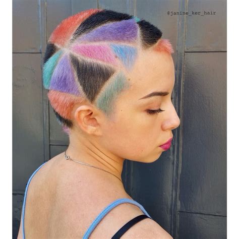 10 Crazy Hair Trends To Try In 2017 Artistic Hair Buzz Cut Hair Trends