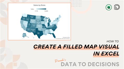 How To Create A Filled Map Visual In Excel INDZARA