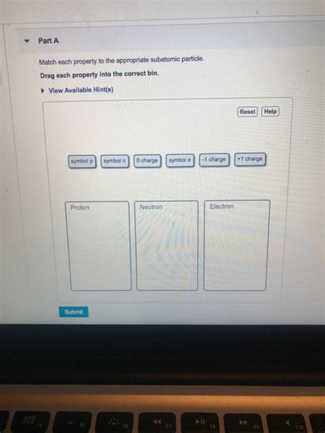 solved part a match each property to the appropriate