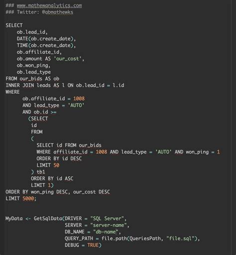 Recruiter Analytics Datascience Rstats Sql Abraham Mathew