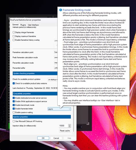 Gsync Interaction With New RTSS Frame Limit Modes Blur Busters Forums