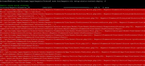 magento2 503 backend fetch failed after install an extension