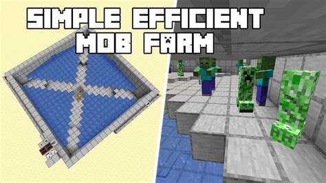 Efficient Mob Farm Minecraft 1 21 Tutorial Java Edition Youtube