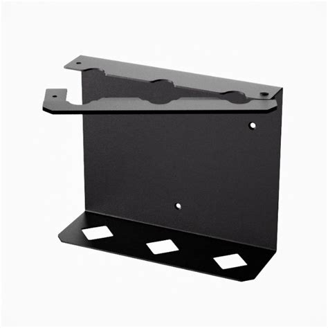 Black Triple Bracket Dispenser Kit In Hotel Shower Cubicle Lotion