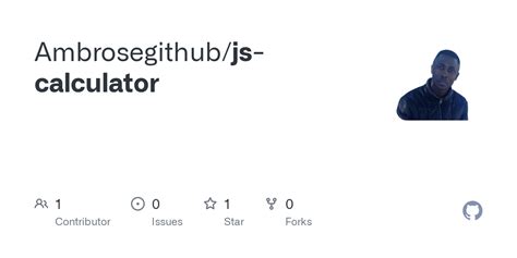 Github Ambrosegithubjs Calculator