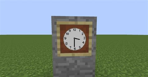 Realistic Clock 64x64 19 114 Minecraft Texture Pack