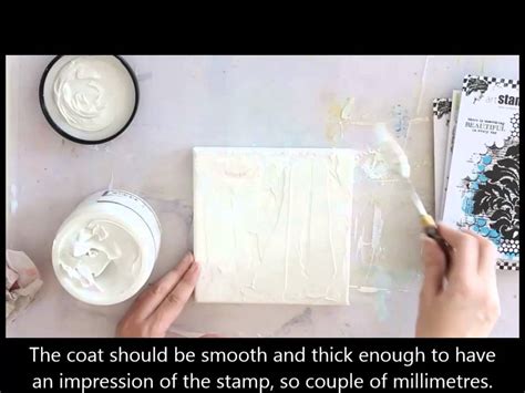 Stamping On Modeling Paste YouTube