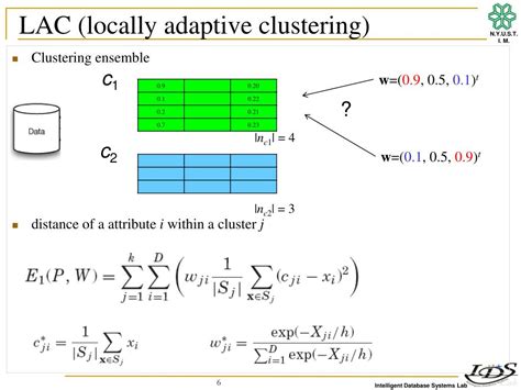 Ppt Innovative Approaches In Weighted Cluster Ensembles For High Dimensional Data Powerpoint