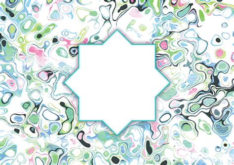 유토이미지 다각형 프레임과 추상적인 배경 이미지