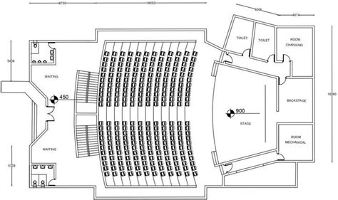 Pin By Modelspark On Theater Projects Auditorium Plan Auditorium Design Floor Plans