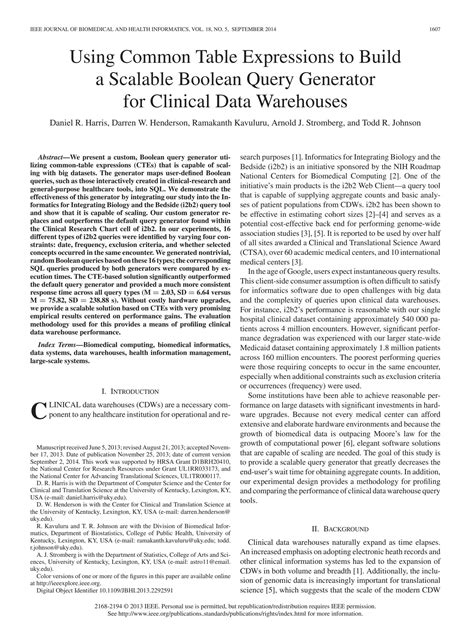 Solution Using Common Table Expressions To Build A Scalable Boolean Query Generator For
