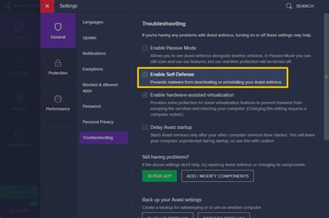 How To Uninstall Avast Antivirus