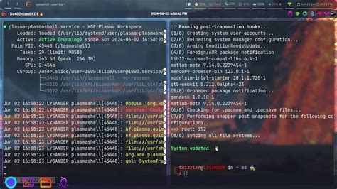 Fixing Plasmashell And I Ve Created An Abomination Garuda Community Garuda Linux Forum