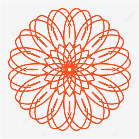 Color Concept Vector Art Png Uniqe Pattern Concept Artwork With Red