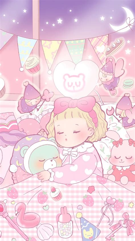电脑壁纸横屏少女心 千图网