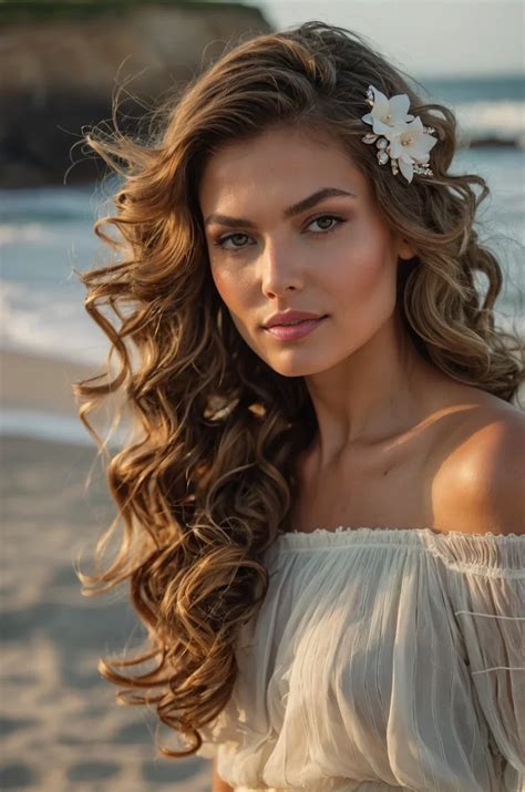 26 Effortless Beach Wedding Hairstyles For This Summer • Herlocks