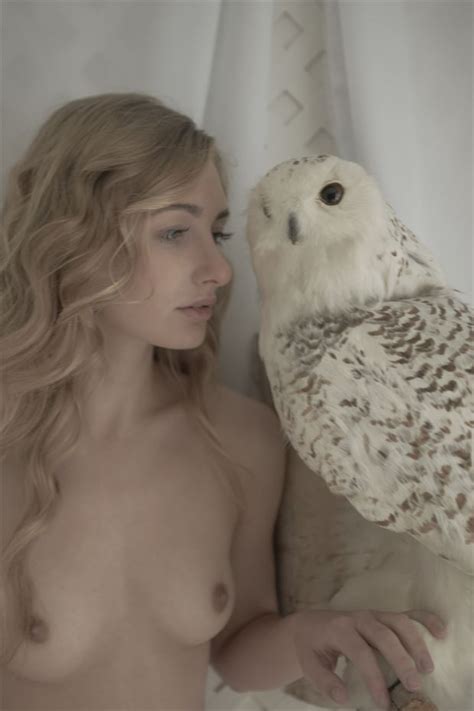 Woman With Owl Artistic Nude Photo By Photographer Greg At Model Society