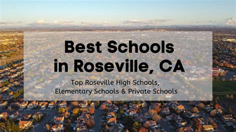 Schools In Roseville Ca 🎓 Best Roseville Elementary Schools High