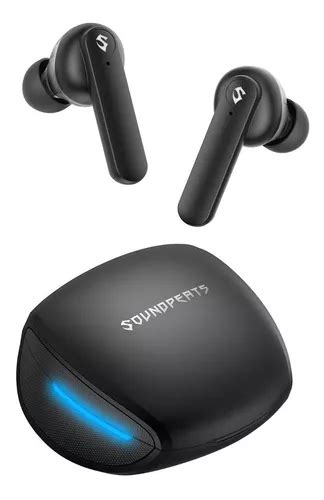 Fone De Ouvido In Ear Gamer Sem Fio Soundpeats No Preto Com Luz Led Mercadolivre