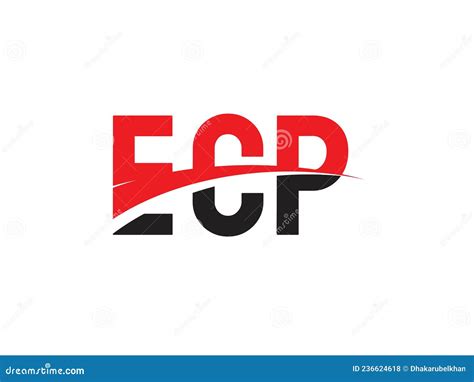 Ecp Letter Initial Logo Design Vector Illustration Stock Vector Illustration Of Monogram Mark