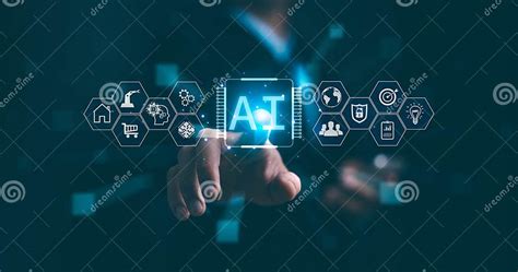 Ai Technology Concept Artificial Intelligence Tool Automation Data Analyst Using Technology Ai