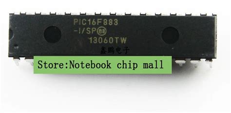 Free Shipping Pic16f883 Isp Pic16f883 Dip28 Enhanced Flash Based 8 Bit