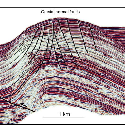 Relationship Of Shallow Structure Determined From 3d Seismic Data Fig Download Scientific