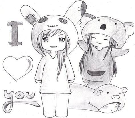 Картинки для срисовки милые для лп