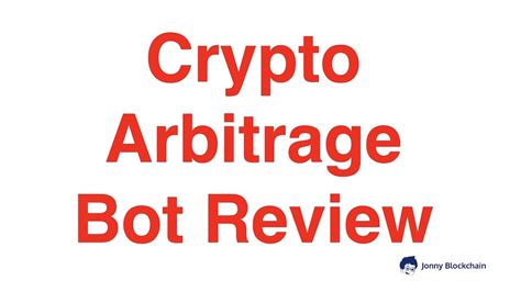 Crypto Arbitrage Bot Review Youtube
