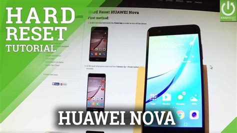 How To Reset Settings In Huawei Nova Restore Default Settings Youtube