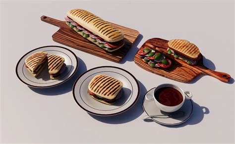 이탈리아 샌드위치 파니니 동영상