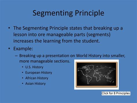 Ppt The Eight Multimedia Learning Principles Powerpoint Presentation Id2294352