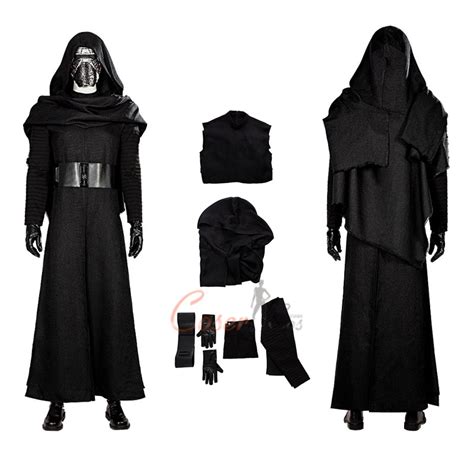 Kylo Ren Costume Star Wars The Force Awakens Cosplay Christmas Full Set