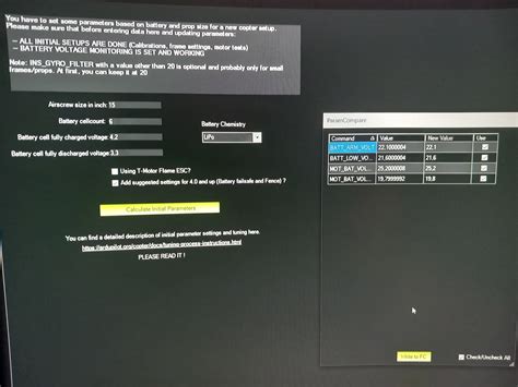 Drone Set Up With The Methodic Configurator Copter 4 5 Ardupilot Discourse