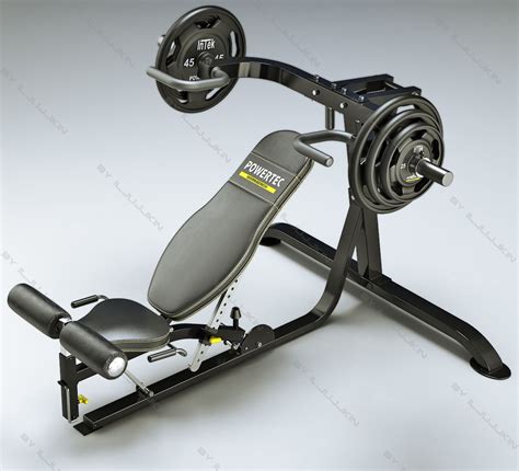 Powertec L Mp10 Multi Press 3d Model 29 3ds Obj Fbx Lwo C4d Max Free3d