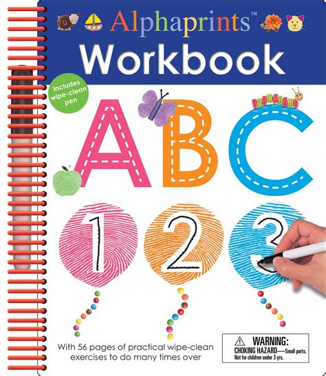 Alphaprints Wipe Clean Workbook Abc Priddy Books