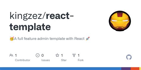 Github Kingzez React Template A Full Feature Admin Template With React