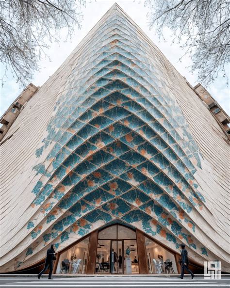 Ai Architecture Iranianarchitecture معماری Facade Facadedesign Parametricarchitecture