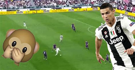 Memedeportes El No Look Pass De Cristiano Que No Es Digno De