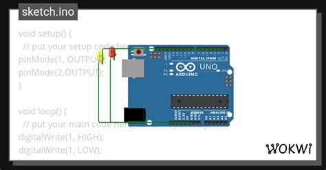 Wokwi Online ESP STM Arduino Simulator