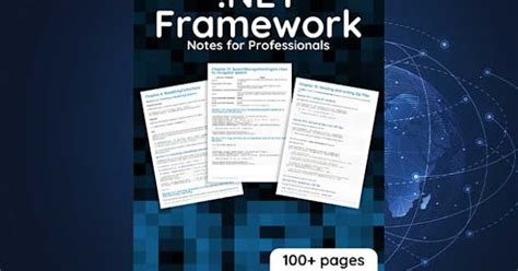dot net framework notes for professionals pdf download notesaid24 free online notes