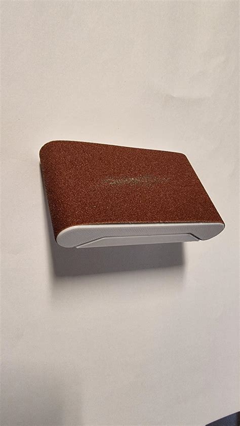 Obj File Sandpaper Holder Sanding Block 🗄️ ・3d Print Object To