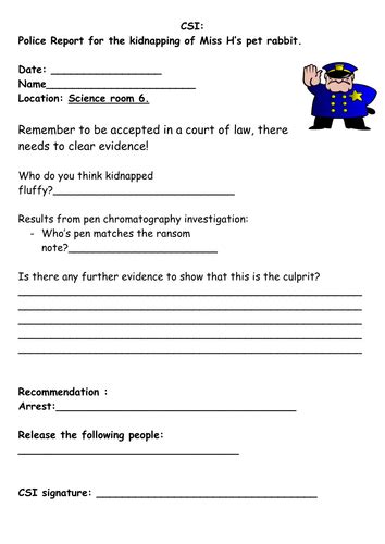 Ks3 Chromatography Teaching Resources