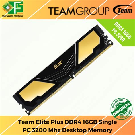 Jual Ram DDR4 16GB Team Elite PC 3200 DDR4 16 GB PC3200 Kota Bandung Foursquare Computer