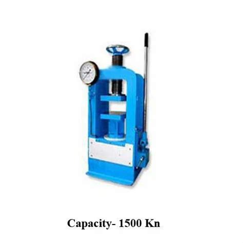 Hydraulic Cube Testing Machine At 33000 Unit In Hyderabad ID 20368046891