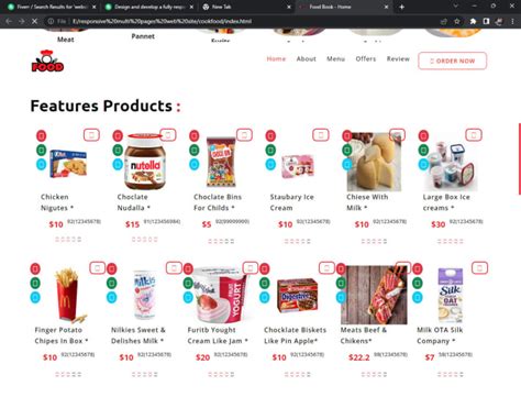 Design And Website Development Full Responsive Website By Ahmaddevolper Fiverr