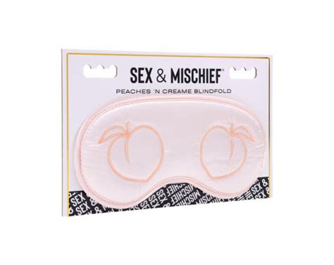 Ss Sexandmpeaches ‘n Creame Blindfold