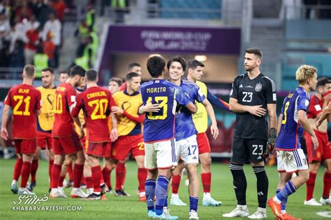 ویدیو خلاصه بازی ژاپن اسپانیا سامورایی‌ها صدرنشین شدند