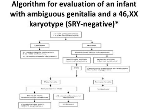 Evaluation Of The Infant With Ambiguous Genitalia