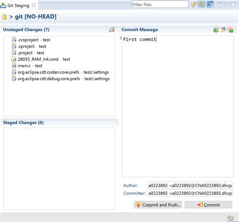 CCS TMS320F28035 CCS 7 And GIT Usage Code Composer Studio Forum